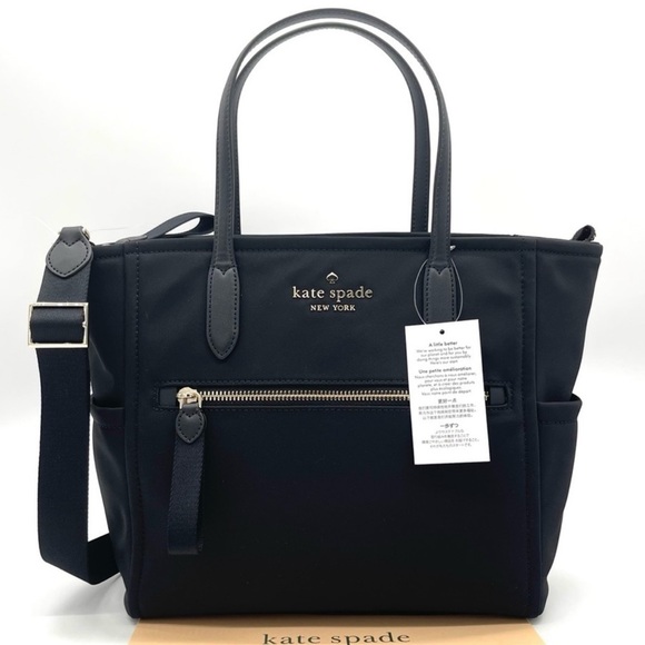 kate spade | Bags | Kate Spade Chelsea Nylon Medium Satchel Crossbody ...